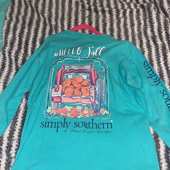 Simply Southern | Shirts & Tops | Youth Simply Southern Long Sleeve ...